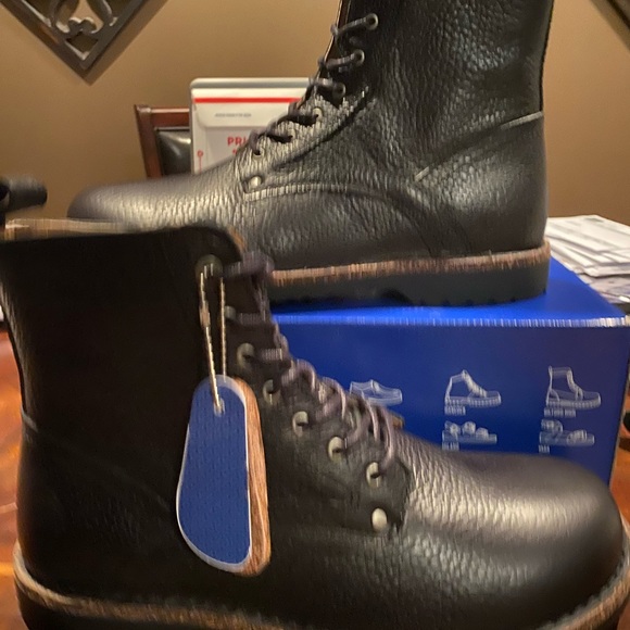 Birkenstock | Shoes | Birkenstock Bryson Black Boots Womens New | Poshmark